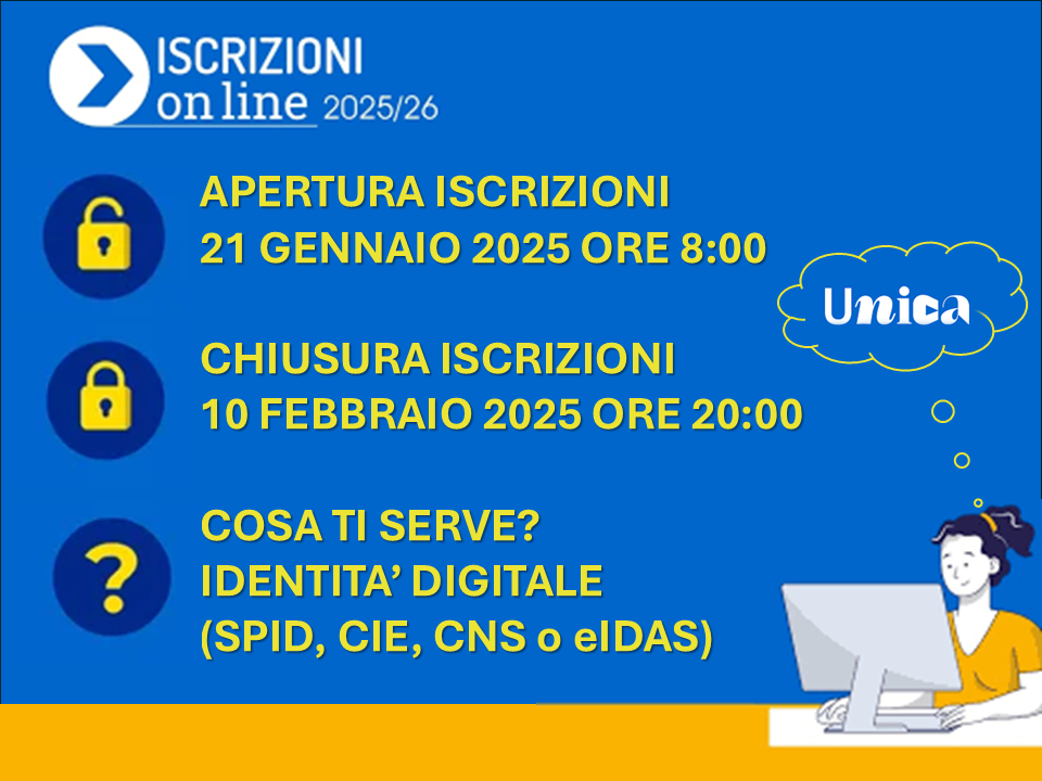 Nuove date per le iscrizioni per l'AS 2025/2026: dal 21 gennaio al 10 febbraio 2025 - Notizie ...
